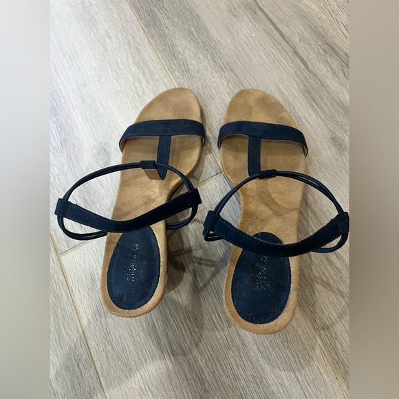 Style & Co. | Shoes | Style Co Womens Blue Sandals Size 8 | Poshmark